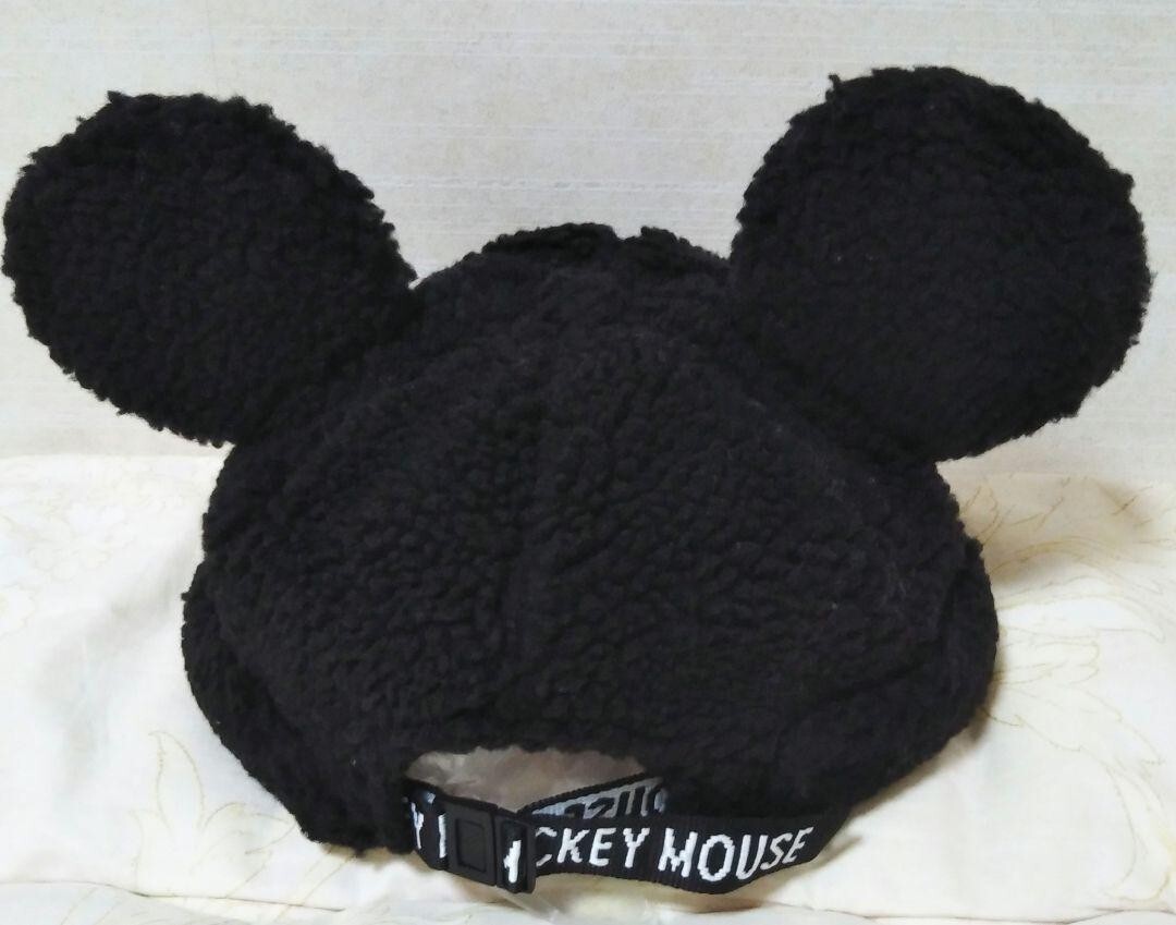 Japan Tokyo Disney Resort Store Ears HeadBand Hat Black Fluffy CAP park ...