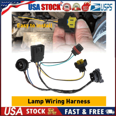 US Headlight Wiring Harness FOR 07-13 Chevrolet Silverado 1500 HD ...