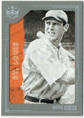 2021 Panini Diamond Kings - George Sisler #17 Gray Framed for sale ...