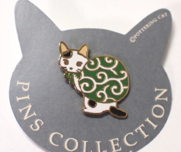 Potering Cats Kitten cat cloisonne pin pins pinbadge thife cat | eBay