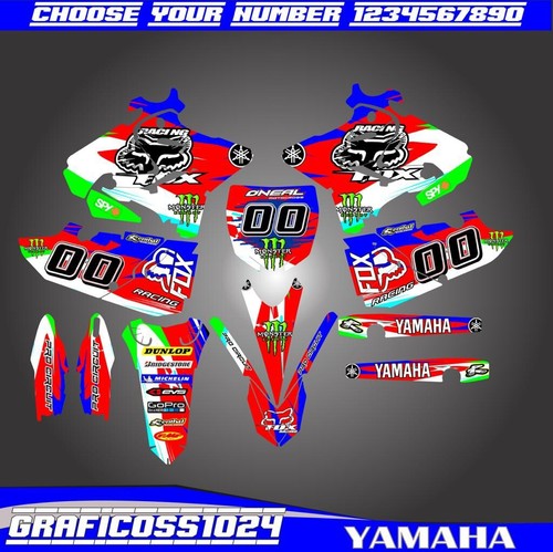 2015 2016 2017 2018 2019 2020 2021 YZ 125 250 Graphics Kit YAMAHA YZ125 ...