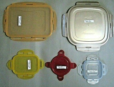 Lock & Lock Replacement Lid Lids Various Sizes Shapes Colors YOU CHOOSE ...