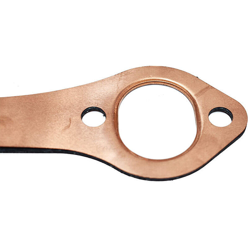 SBC Oval Port Copper Header Gaskets For SB Chevy 262 267 327 305 350 ...
