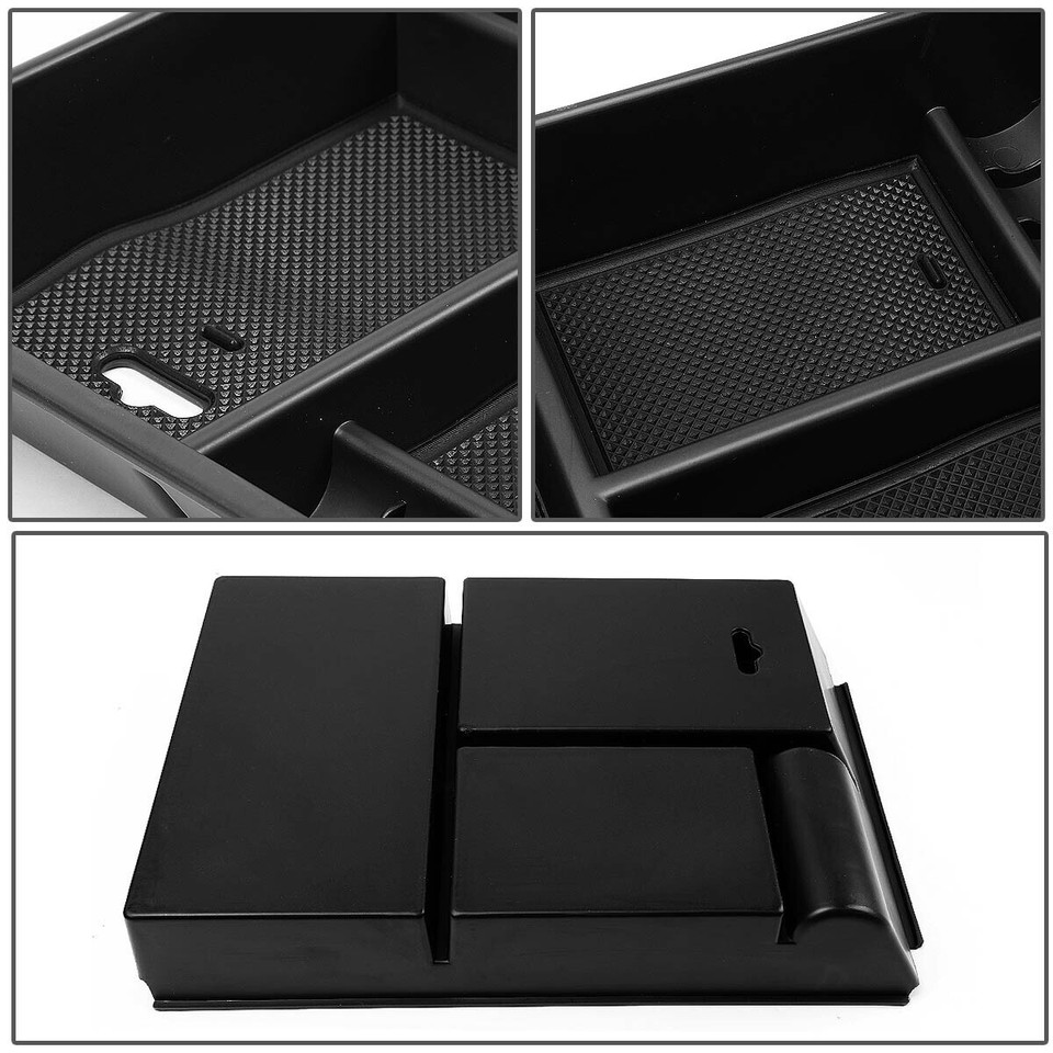 FOR 09-14 FORD F150 REMOVABLE CENTER CONSOLE STORAGE BOX ARMREST ...