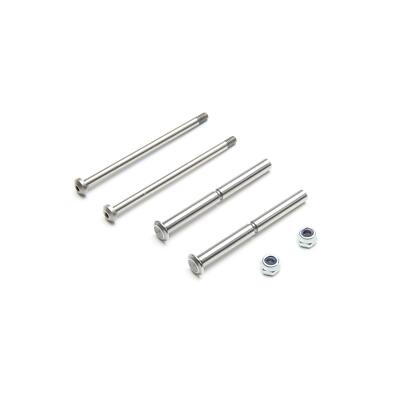 Front Hinge Pin and King Pin Set Polished All 22 TLR234098 Elec Car ...