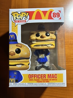 Funko Pop! Ad Icons McDonalds Officer MAC Pop #89 New In Box | eBay