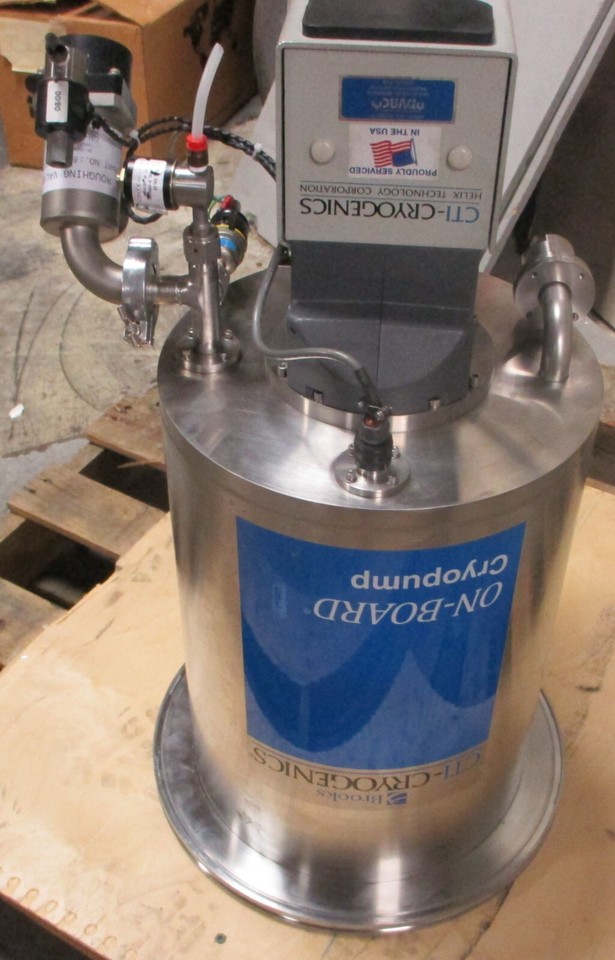 Brooks Automation CTI-Cryogenics On-Board 10 Cryopump 8116231G002R ...