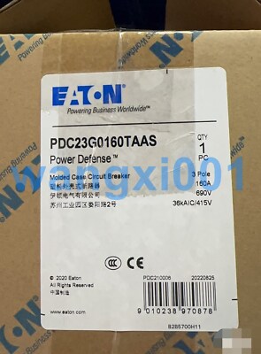 1PCS NEW EATON PDC Molded case circuit breaker PDC23G0160TAAS FedEx or ...
