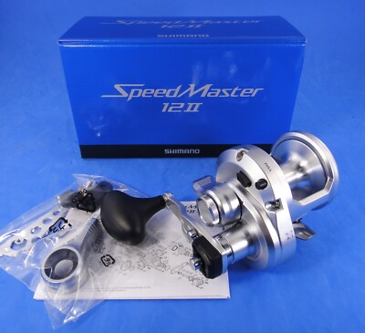NEW SHIMANO SPEEDMASTER 12 II 12II 2-SPEED REEL *U.S SELLER* FREE USPS ...