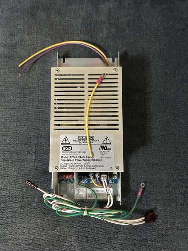 Electronic Security Devices Model: SPS-5 Power Supply /Charger | eBay