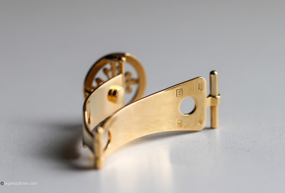 Patek Philippe 14mm 18k Yellow Gold Deployment Buckle Clasp with ...