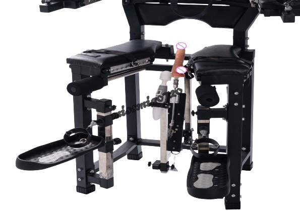 Training Sex Furniture Handcuff Chair with Machine Male and Female ...