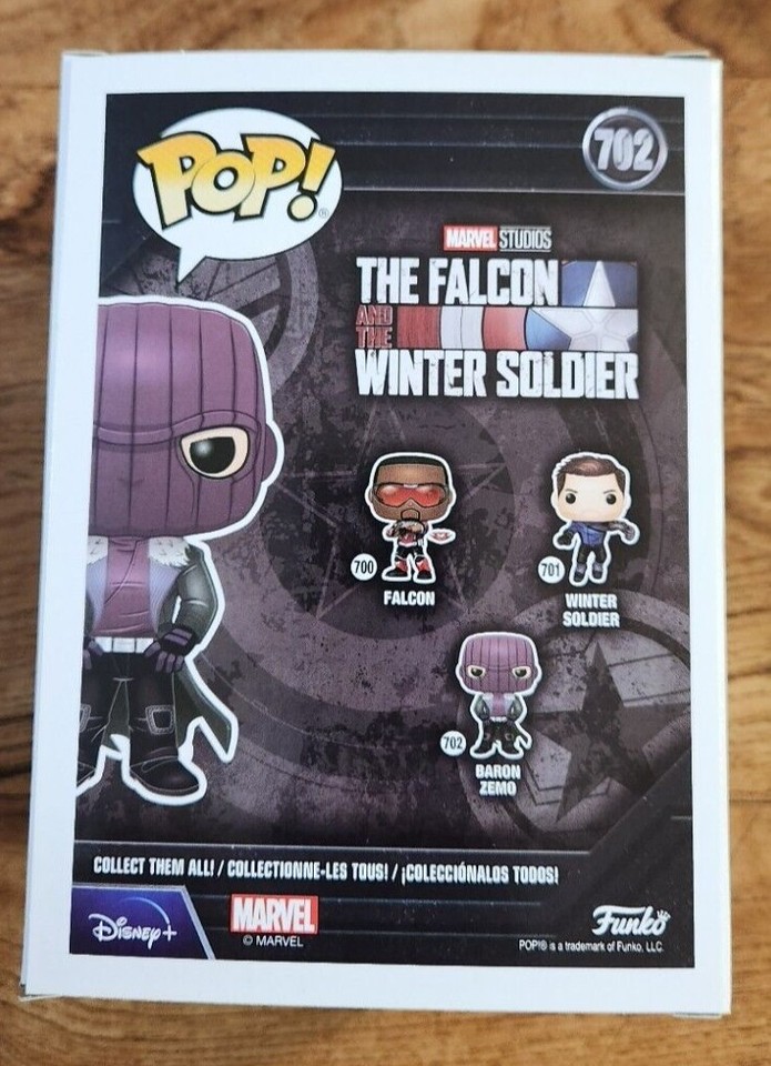 Funko Pop! The Falcon & The Winter Soldier Baron Zemo #702 ...