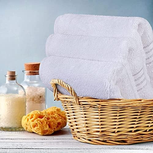Premium Cotton Wash Cloths Soft Absorbent Set for Bathroom Spa | eBay