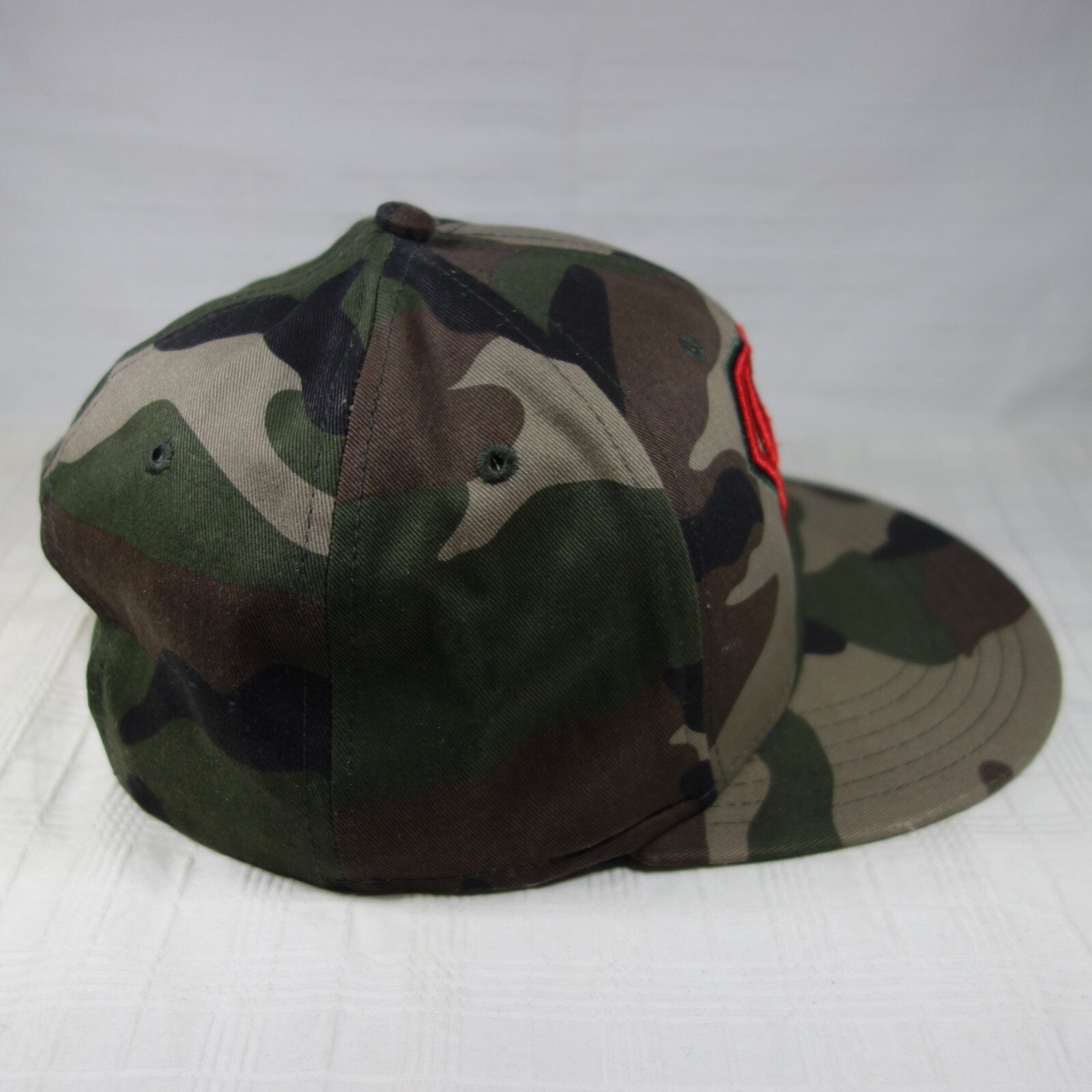 Camoflauge Camo Superman Logo Snapback Hat Cap DC Com… - Gem