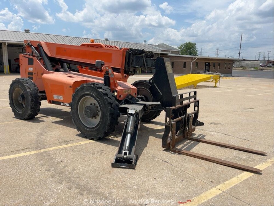 2018 JLG 10054 54' 10,000 lbs Telescopic Reach Forklift Telehandler ...
