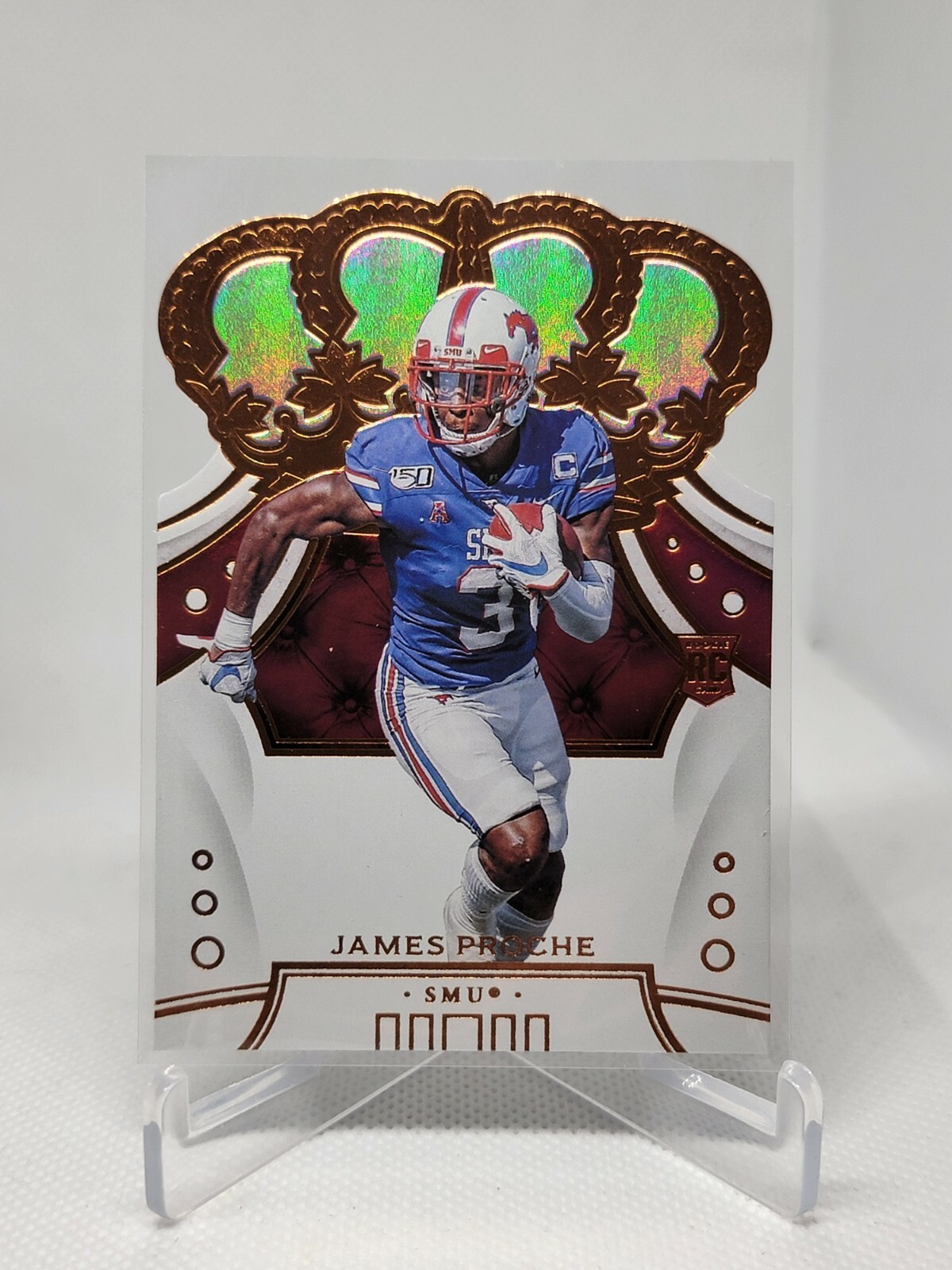 James Proche Rookie Card 2020 Chronicles Draft Picks Crown Royale #86 ...