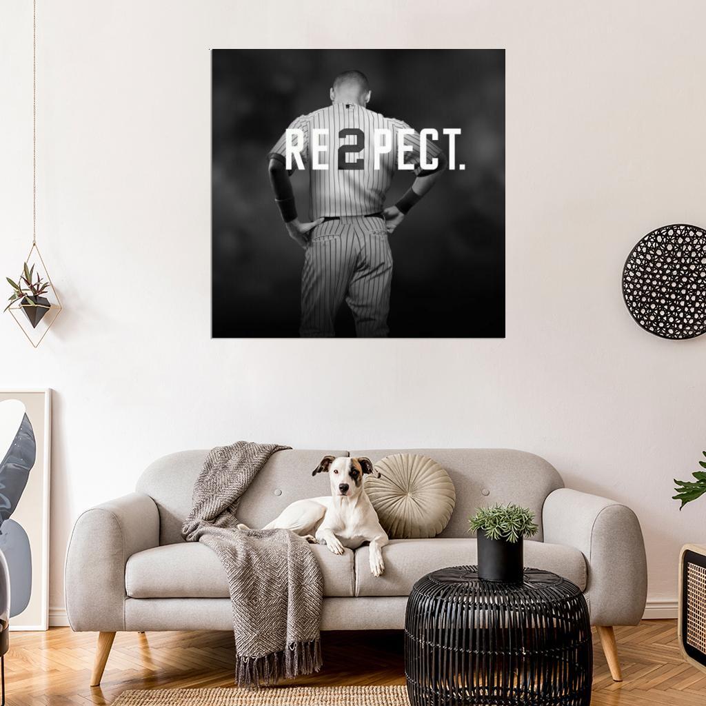 Affiche De Respect De Derek Jeter 2014 S NGC PF70 UCAM DEREK JETER