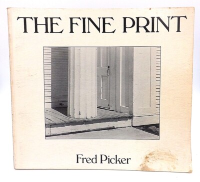 Fine Print by Picker, Fred paperback 9780817405847| eBay