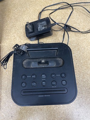 iHome iPod Alarm Clock Speaker Dock - Black | eBay