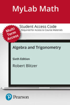 MyMathLab with Pearson eText -- Standalone Access Card -- for Algebr ...