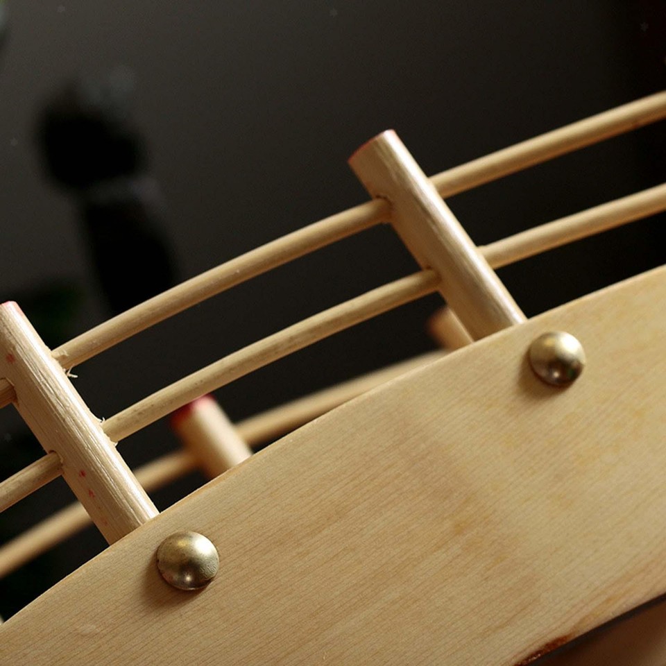 Wooden Sushi Bridge Tray Serving Platter Handmade Ornament for Steaming ...