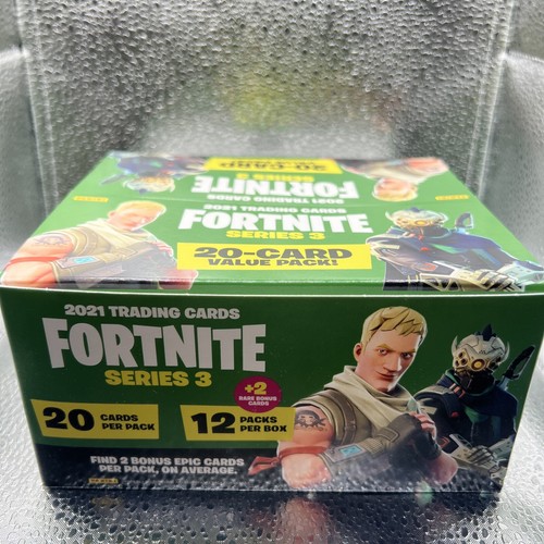 2021 Panini Fortnite Series 3 20-Card Value Fat Pack Box - Unweighed ...