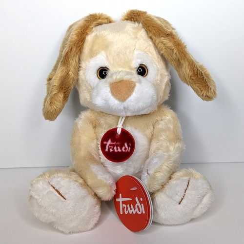 Trudi Cream Beige White Soft Bunny Rabbit Plush | DESIGNED IN ITALY ...