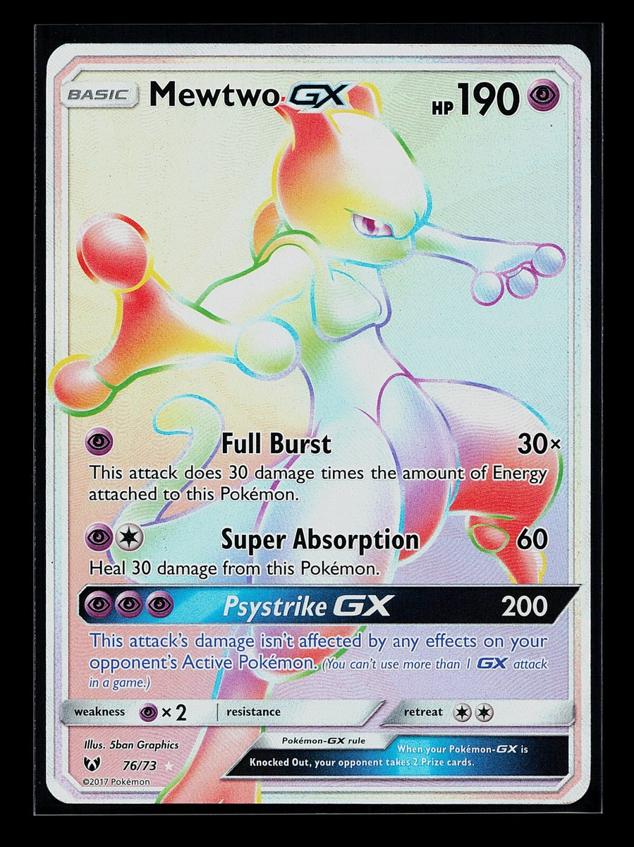 Pokemon Legend Cards Mewtwo