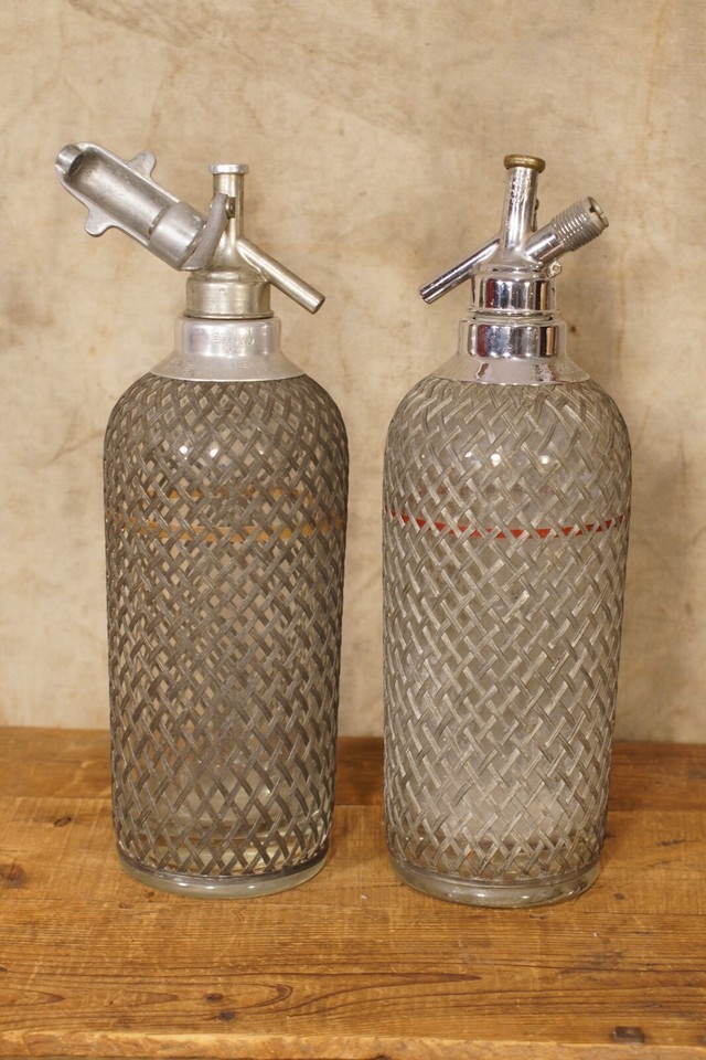 Antique 1927 Sparklets London Seltzer Bottle & Cech Bottle Both Nice | eBay