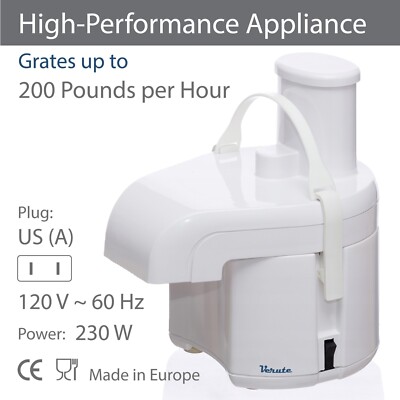 Electric Rotary Vegetable & Potato Grater- Pasteles Maker Machine, US ...