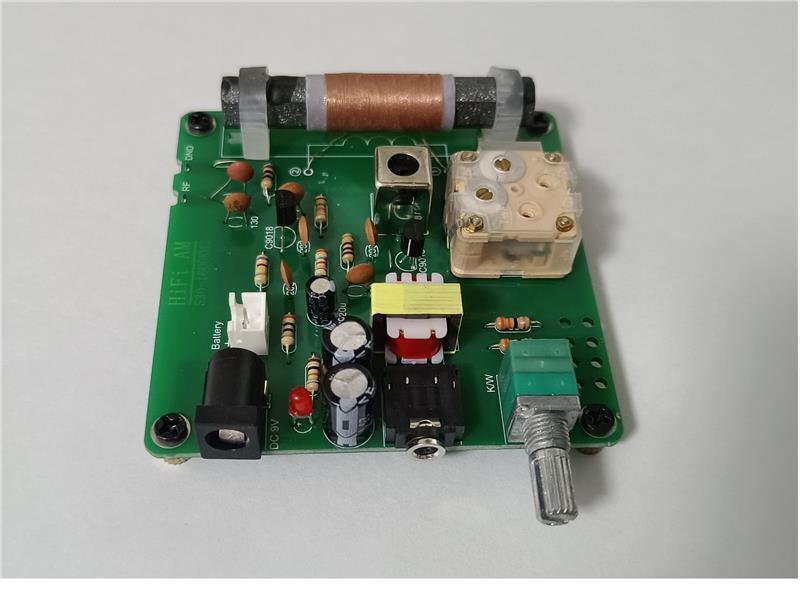 Receiver Amplitude Modulation AM Radio Emitter Experimental AM ...