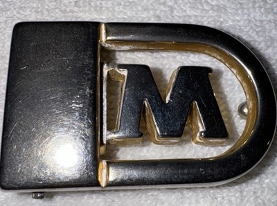 Monogrammed "M" Belt Buckle | eBay