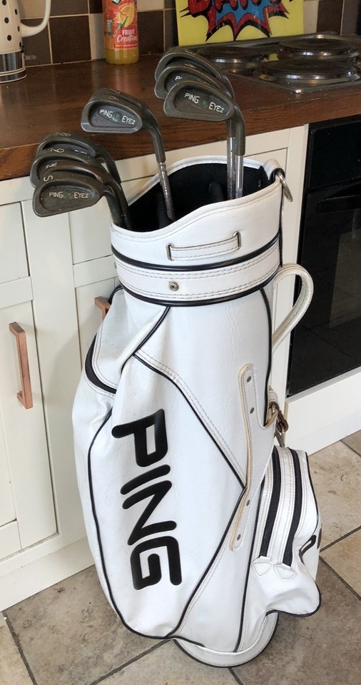 Vintage / Retro Ping Tour Staff Bag inc Rain Hood Hoofer L8 L8+ BeCu ...