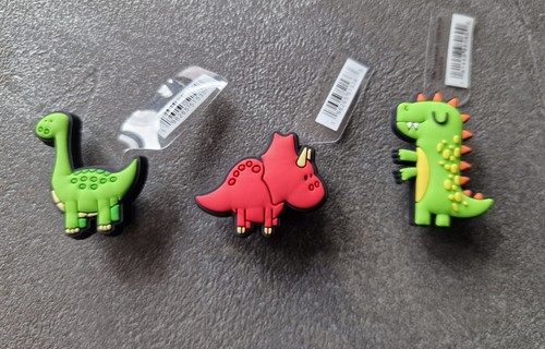 3 GENUINE Crocs Original Jibbitz Shoe Charm. Great For Style. Actual ...