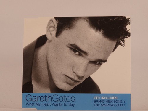 GARETH GATES WHAT MY HEART WANTS TO SAY (CD 1) (G96) 3 Track CD Single ...