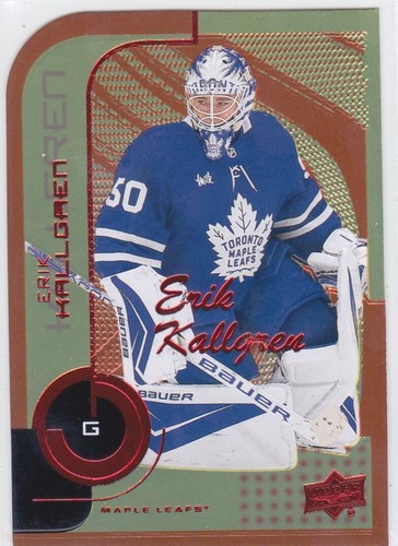 22/23 UD MVP..ERIK KALLGREN..COLORS & CONTOURS../250..ROOKIE..# 141 ...