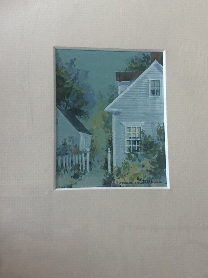 Original Painting by Listed Maine Artist ROGER W. ELLENBERGER ...