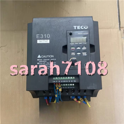 1PC USED TECO inverter E310-405-H3C three-phase 380V 3.7KW #YY | eBay