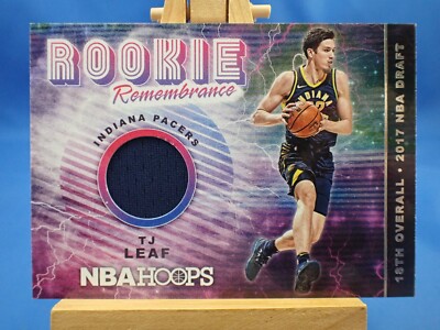TJ Leaf NBA Hoops 18-19 2018 Rookie Remembrance Jersey | eBay
