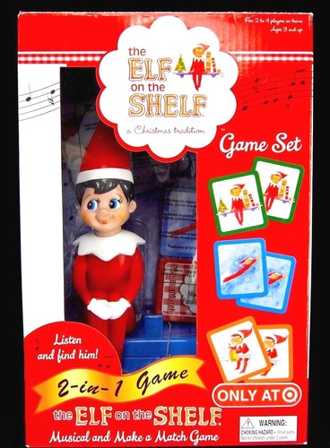 Elf on the Shelf Family Game Set 2-in-1 Musical Hide and Seek Make a ...