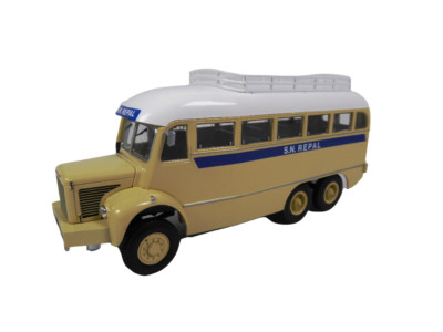 LKW Berliet GBC 8M 6x6 autobus Saharien 1:43 Hachette IXO Diecast BER29 ...