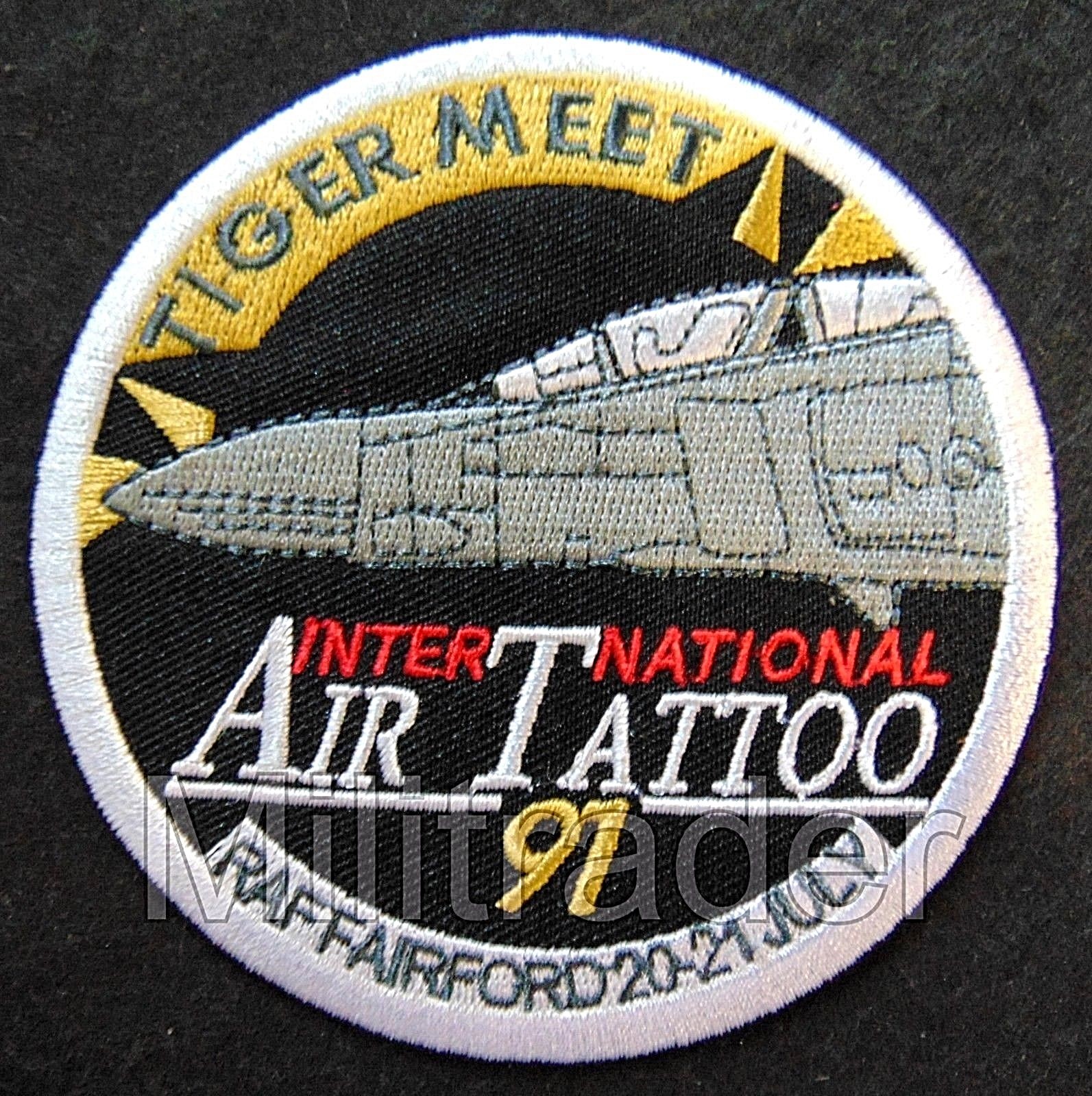 NATO Tiger Meet 1991 (Air Tattoo International) RAF Fairford Patch 1 | eBay