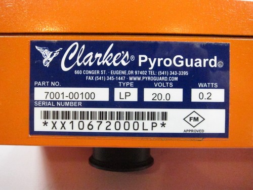 Clarke’s Sheet Metal 7001-00100 Pyroguard LP Sensor (A) | eBay