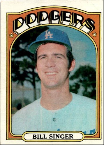1972 Topps Bill Singer Los Angeles Dodgers #25 | eBay