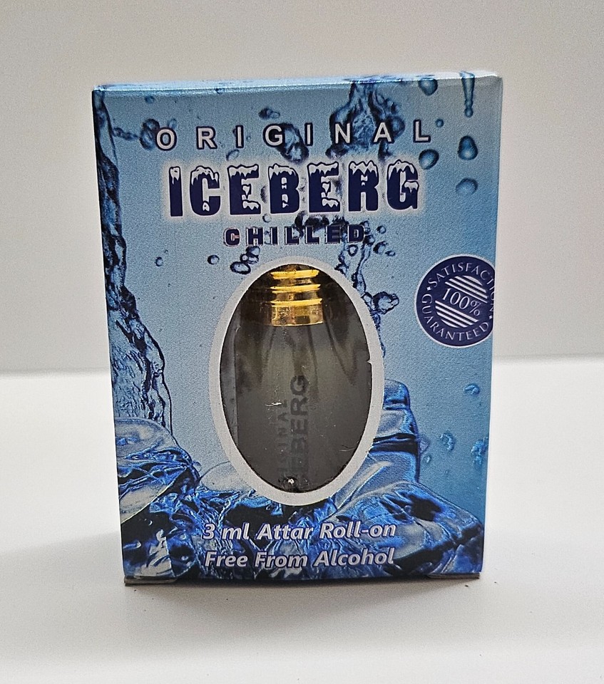 Al Nuaim Iceberg Chilling Attar No Alcohol Perfume Body Oil Long ...