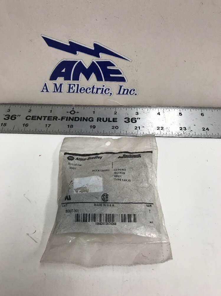 Allen Bradley 800T-N1 Closing Button Grey | eBay