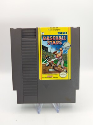 Baseball Stars | Nintendo NES 1989 | Authentic Cartridge | Tested | eBay