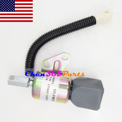 SA-5176-12 Stop Solenoid 12V For Kubota D722 D902 Z482 Engine 1756ES ...
