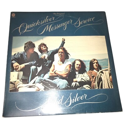 Vintage The Original Quicksilver Messenger Service- Solid Silver Vinyl ...